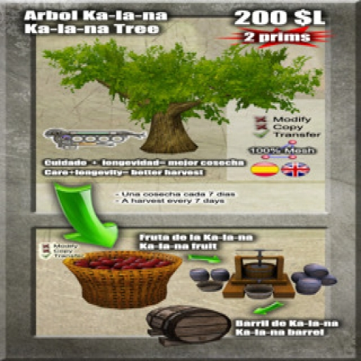 Second Life Marketplace - Arbol de ka-la-na / Ka-la-na tree [G&S]