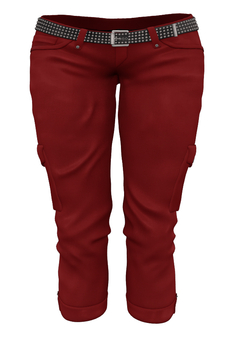 Second Life Marketplace - The Annex - Roxie Capris - Red