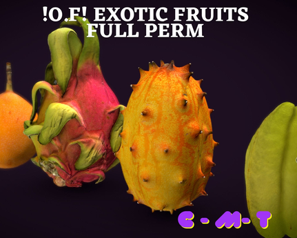 Second Life Marketplace - !O.F! Exotic fruits full perm