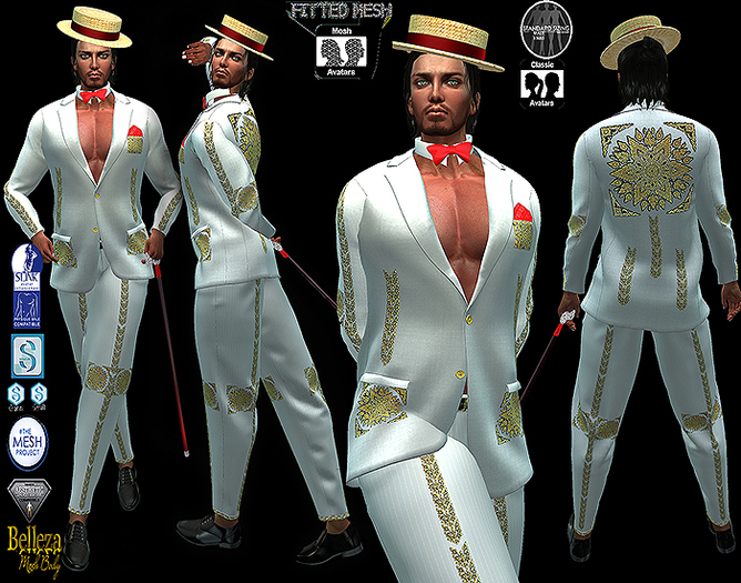 Second Life Marketplace - CHARLESTON MALE-SLINK-AESTHE-BELL-SIGN(GIANNI ...