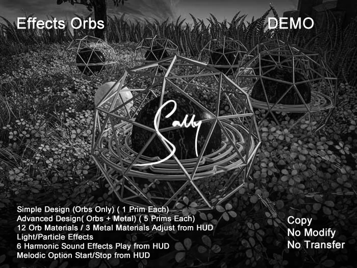 Second Life Marketplace - Audio Visual ORB Effects Demo