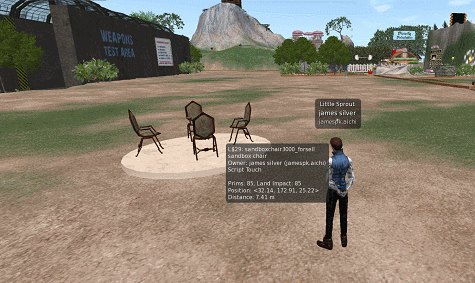 Second Life Marketplace - sandbox chair create private platform for ...