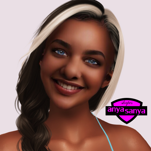 Second Life Marketplace - Nadia Shape for Genus Head - Strong Face GIFT001