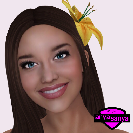 Second Life Marketplace - Rita Shape for Genus Head - Strong Face GIFT001