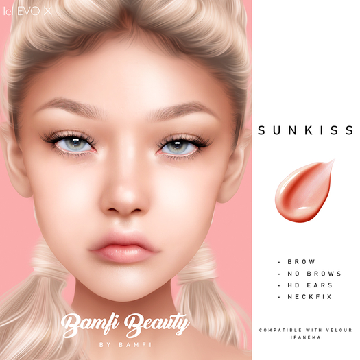 Second Life Marketplace - Bamfi - Amber (Sunkiss) LeLutka Evo X