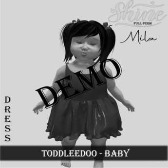 Second Life Marketplace - SHINE -MILA~ToddleeDoo - Baby (DEMO)