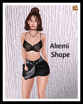 Second Life Marketplace - Akemi Shape for Genus Head - Classic Face W001