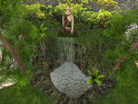 Second Life Marketplace - WATERFALL MESH ZEN
