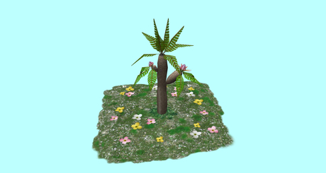 Second Life Marketplace - Trees Prehistoric Williamsonia with ground 02 ...