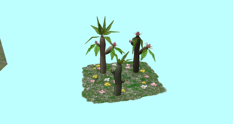 Second Life Marketplace - Trees Prehistoric Williamsonia with ground 02 ...
