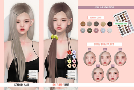 Second Life Marketplace - VCO ~ GENUS 'Yeoni' Skin Applier 002