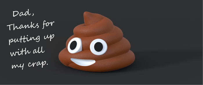 Second Life Marketplace - Happy Father's Day - Taking Crap - Funny