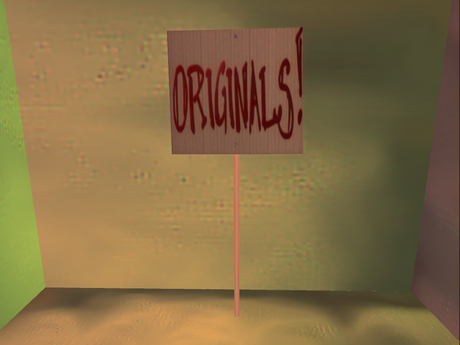 Second Life Marketplace - Originals Picket Sign