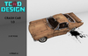 Second Life Marketplace - Crash Car (2 sit pose) / Mesh