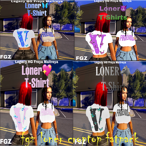 Second Life Marketplace - FGZ VLONER CROP TOPZ