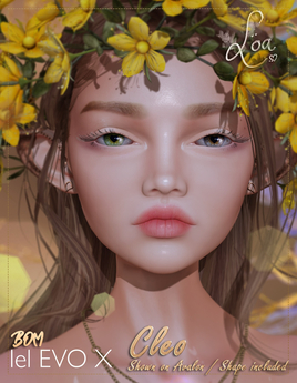 Second Life Marketplace - ::Loa:: Cleo Skin ~LeLutka EVO X Applier ...
