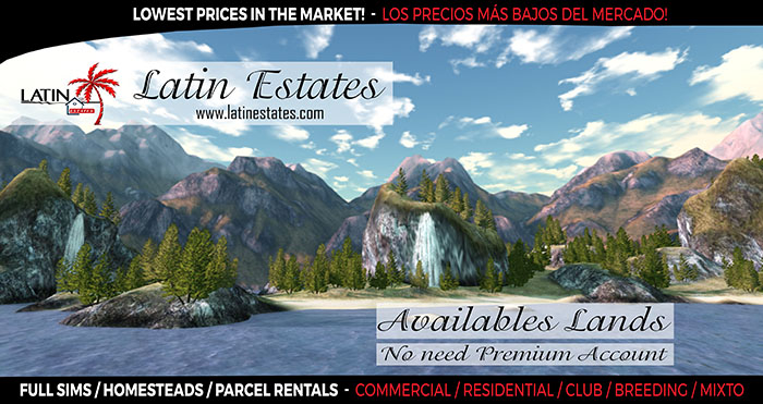 Second Life Marketplace - Latin Estates / Availables Lands