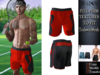 Second Life Marketplace - STYLES -v2.1 Mens Training Shorts Texture ...