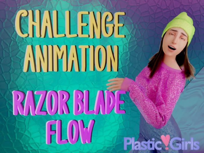 Second Life Marketplace - Razor Blade Flow | Challenge Animation