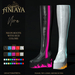 Second Life Marketplace - :: ANTAYA :: Neon boots "Nora" FATPACK (wear)