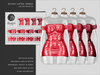 Second Life Marketplace - Black Owl - Niyah - Latex - Red Rose Pallete ...