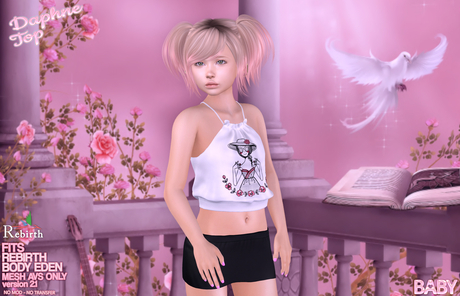 Second Life Marketplace - :*BABY*: {REBIRTH} Daphne - Top (For: Rebirth ...
