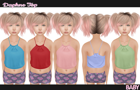 Second Life Marketplace - :*BABY*: {REBIRTH} Daphne - Top (For: Rebirth ...