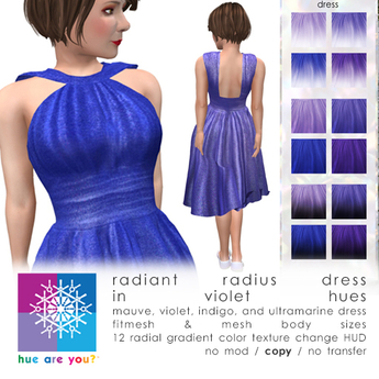 Second Life Marketplace - "hue are you?" violet hues radiant radius ...
