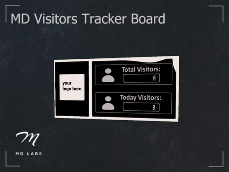 Second Life Marketplace - MD Visitor Tracker Board & Greeter