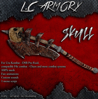 Second Life Marketplace - L.C Armory - Skull v1.0 (BOX)