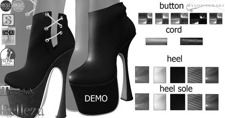 Second Life Marketplace - Rig high heels PACK DEMO