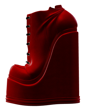 Second Life Marketplace - Limited Addiction - Lilith Boots - Red