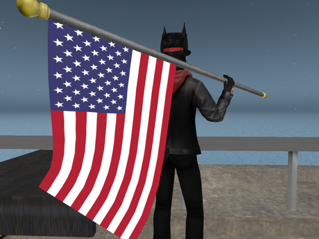 Second Life Marketplace - Anubis Industries - WEAPONIZED US FLAG