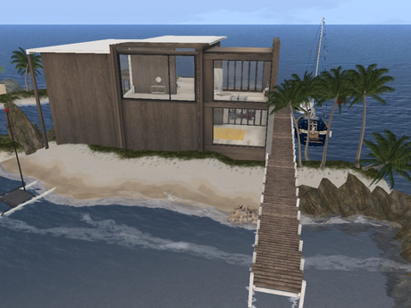 Second Life Marketplace - 5011 Contemporary Beach and Waterfront House ...