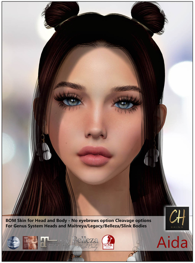 Second Life Marketplace - [DEMO][CHSkins] AIDA SKIN for Genus Project ...