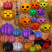Second Life Marketplace - 1.Yokai - Pumpkin Family - Kawaii Pumpkins RARE