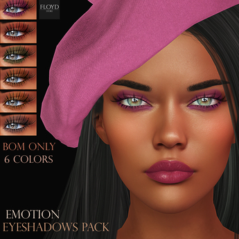 Second Life Marketplace - .:Floyd:.Emotion Eyeshadows Pack