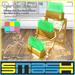 Second Life Marketplace - SMASH - Cyber Grass Display Set (Nectar)