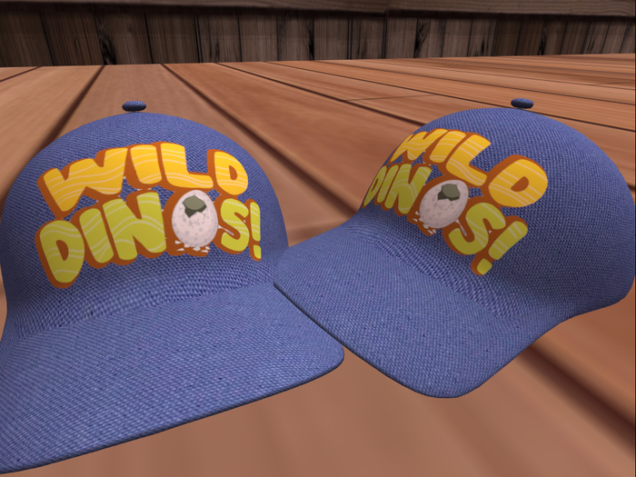 Second Life Marketplace - Baseball Cap Wild Dino