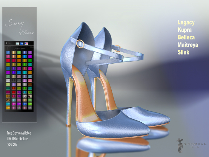 Second Life Marketplace - Promo > SUNNY HEELS BY BL