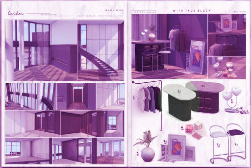Second Life Marketplace - :HAIKEI: WITH TRUE BLACK / GACHA 2A