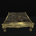Second Life Marketplace - TABLE COFFEE GOLD BAROQUE MARBLE TOP