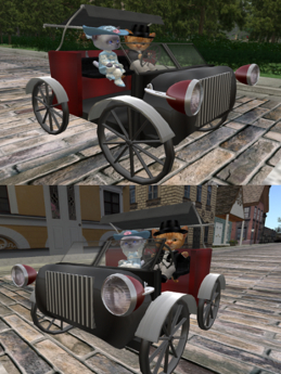 Second Life Marketplace - Dinkie Horseless Carriage