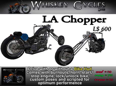Second Life Marketplace - LA Chopper (boxed)