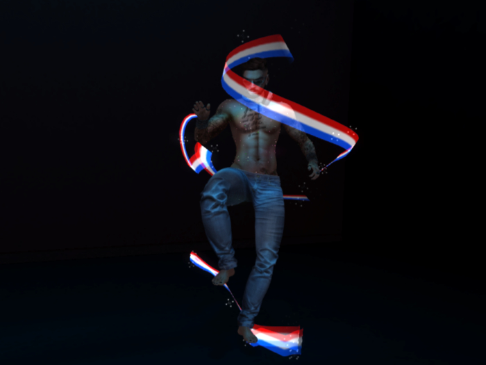 Second Life Marketplace - July 4th Streamer Set