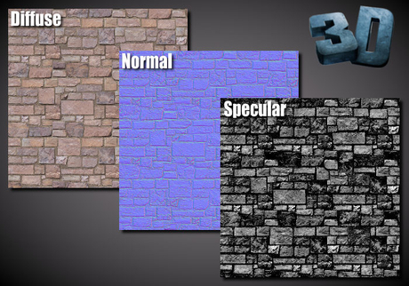 Second Life Marketplace - JU Stones Wall 014-5C 3D Textures Full Perm