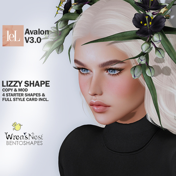 Second Life Marketplace - { wren's nest } Lizzy shape for LeLutka ...