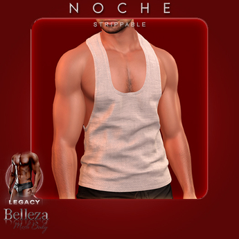 Second Life Marketplace - NOCHE. Brendon Tank White