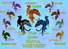 Second Life Marketplace - K9nnor - Glass Griffin - Bald Eagle UNCOMMON ...