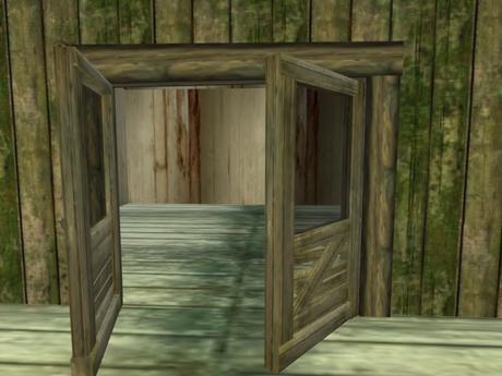 Second Life Marketplace - ArchiTech's Shack Double Doors (One of my ...